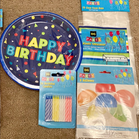 DG Party | Party Supplies | Happy Birthday Party Supplies | Poshmark